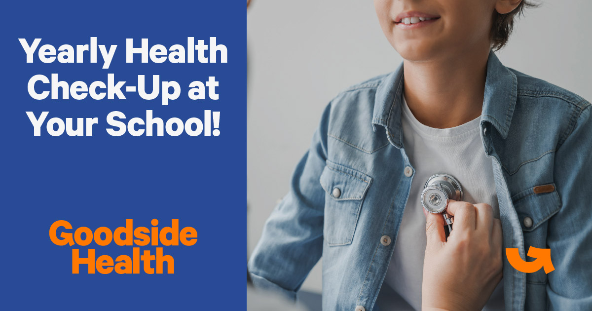 Yearly Health Check-Up Now at School! - Goodside Health